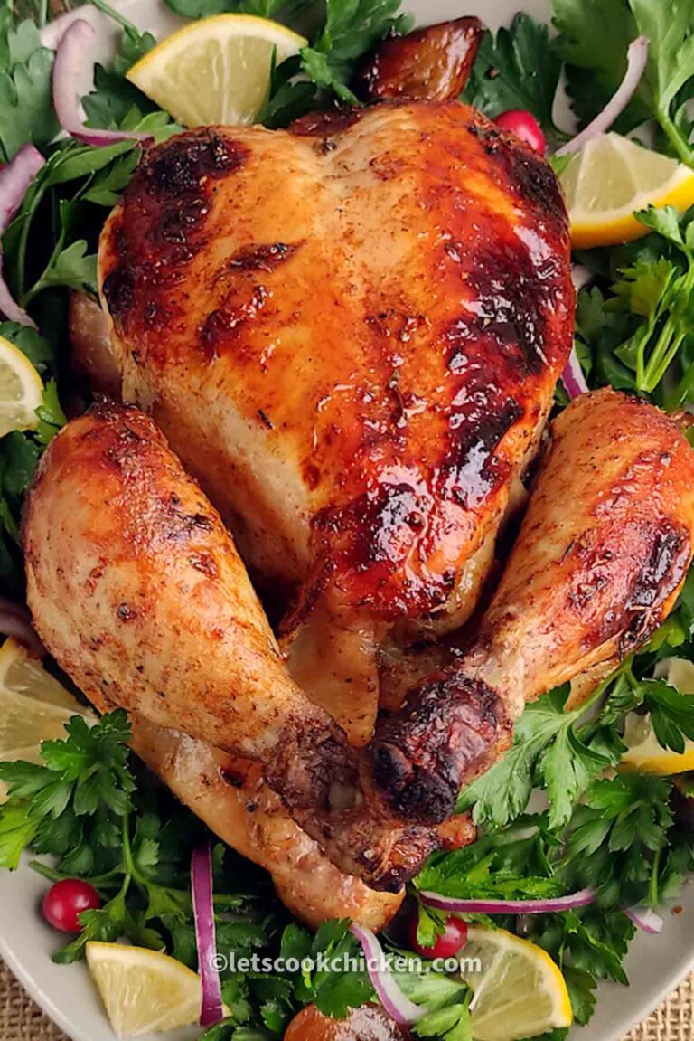 Honey glazed Christmas chicken - Let’s Cook Chicken!
